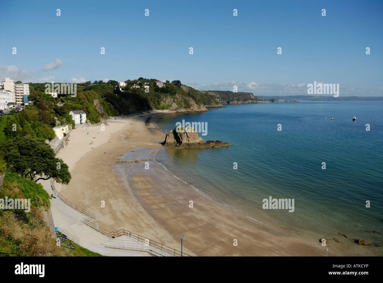 Goscar Rock Tenby High Resolution Stock Photography and Images - Alamy