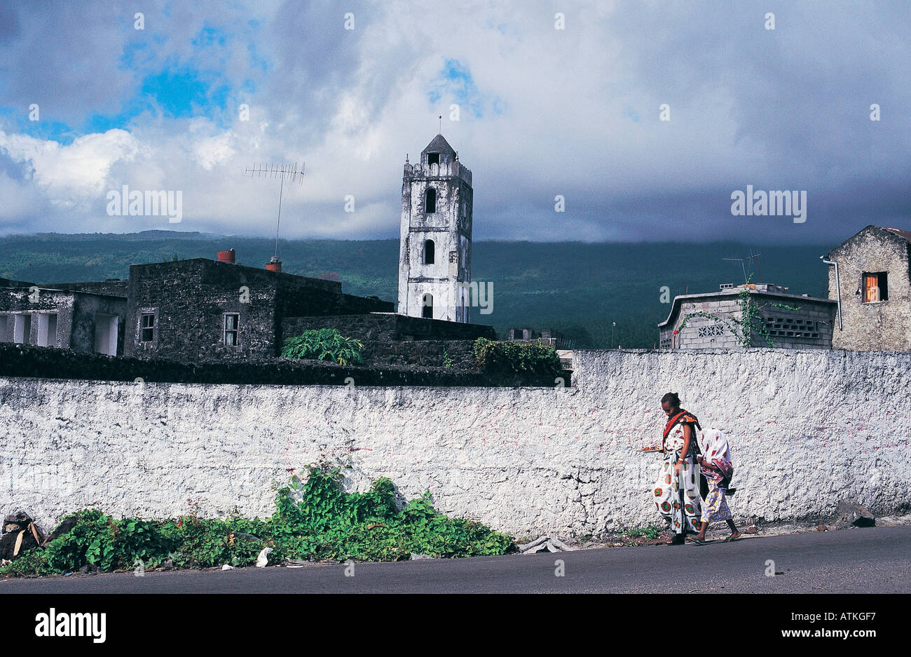Moroni capital city of Comoros Stock Photo - Alamy