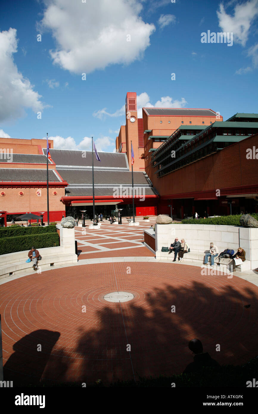 British Library in St Pancras, London Stock Photo - Alamy