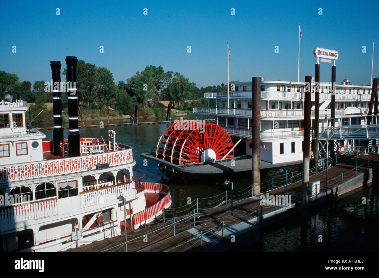 Hotel Delta King Riverboat / Sacramento Stock Photo - Alamy