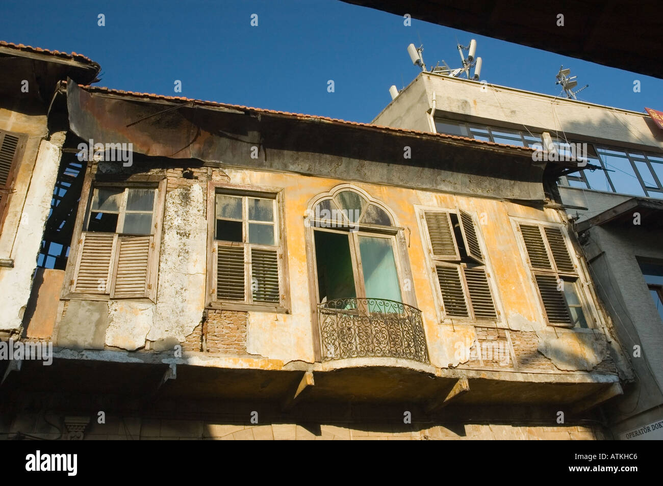 Windows on an old house, Hatay, Antakya, Turkey, Middle East. DSC 6386 ...