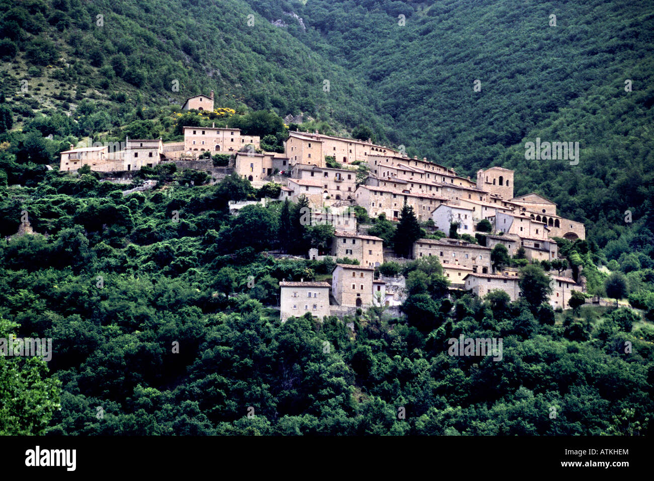 Italy - Campi - Norcia - Perugia countryside Stock Photo - Alamy