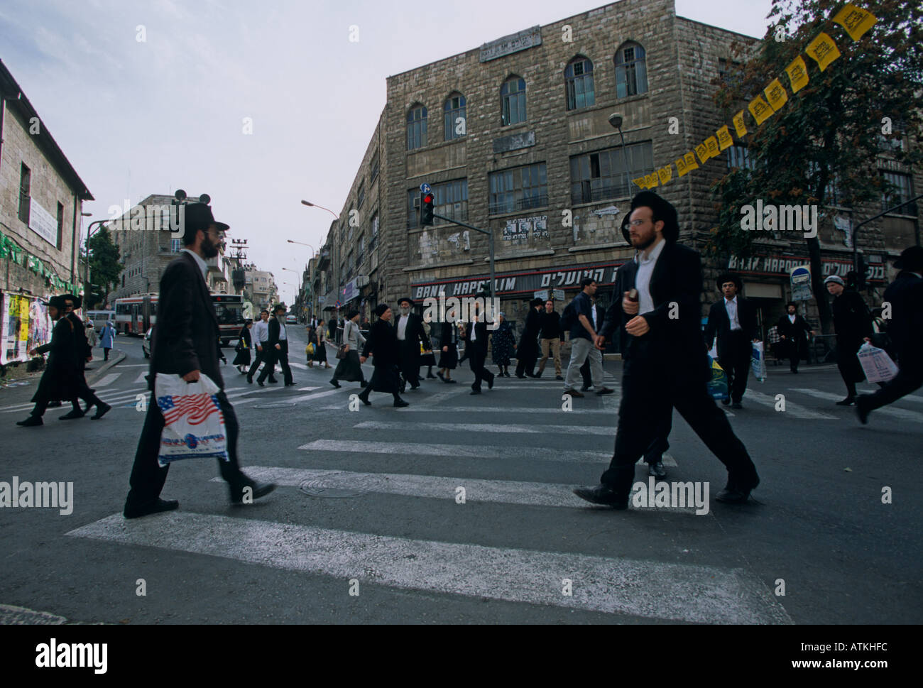 A street scene in Jerusalem Stock Photo - Alamy