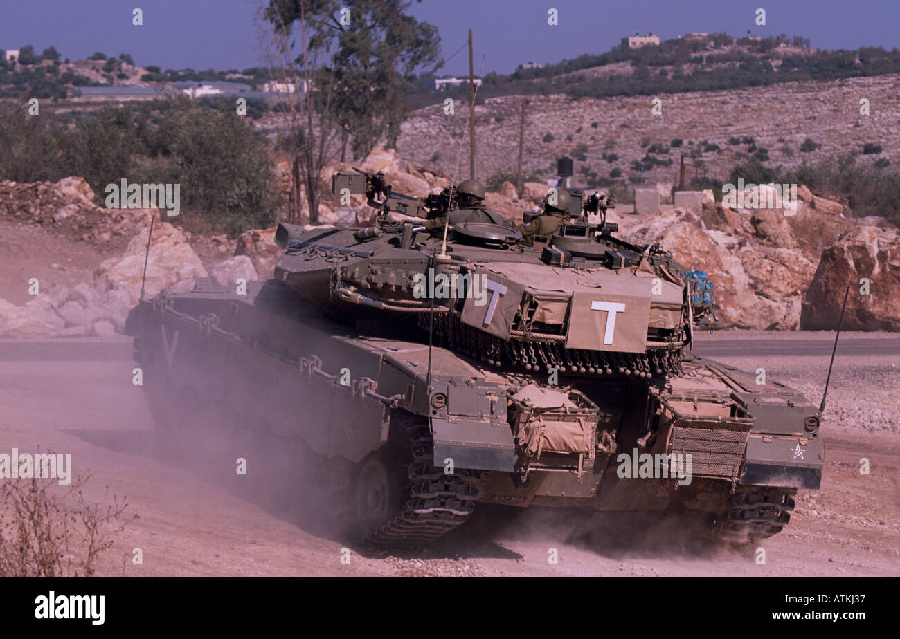 A tank moving through the city of Jerusalem Stock Photo - Alamy