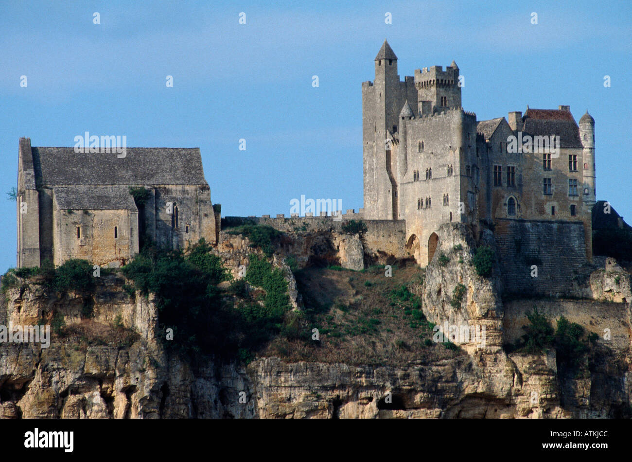 Castle / Chateau Beynac Stock Photo - Alamy
