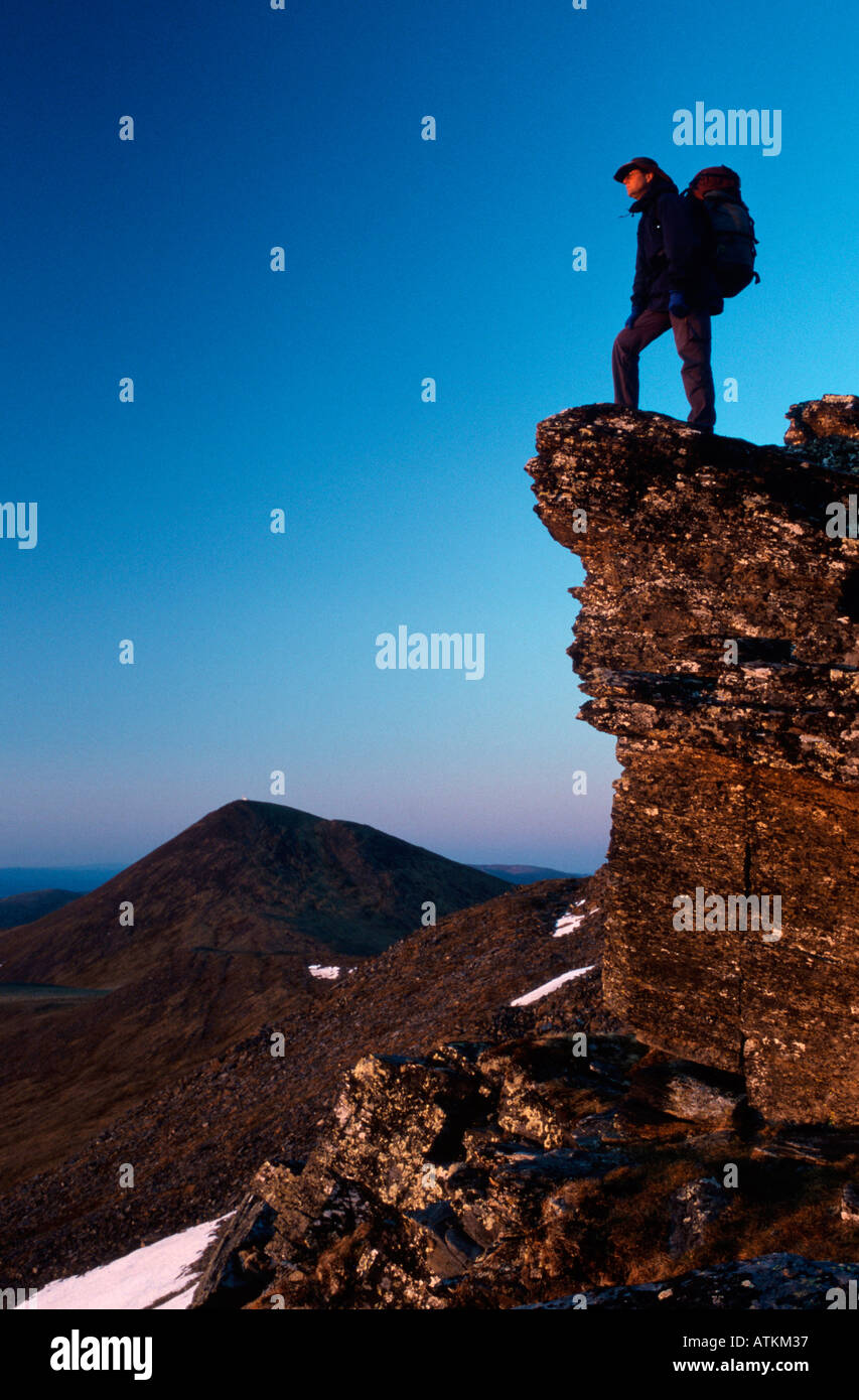 Hiker / Wanderer Stock Photo - Alamy
