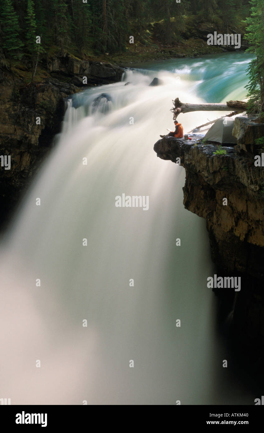Indian Snake Waterfall Stock Photo - Alamy