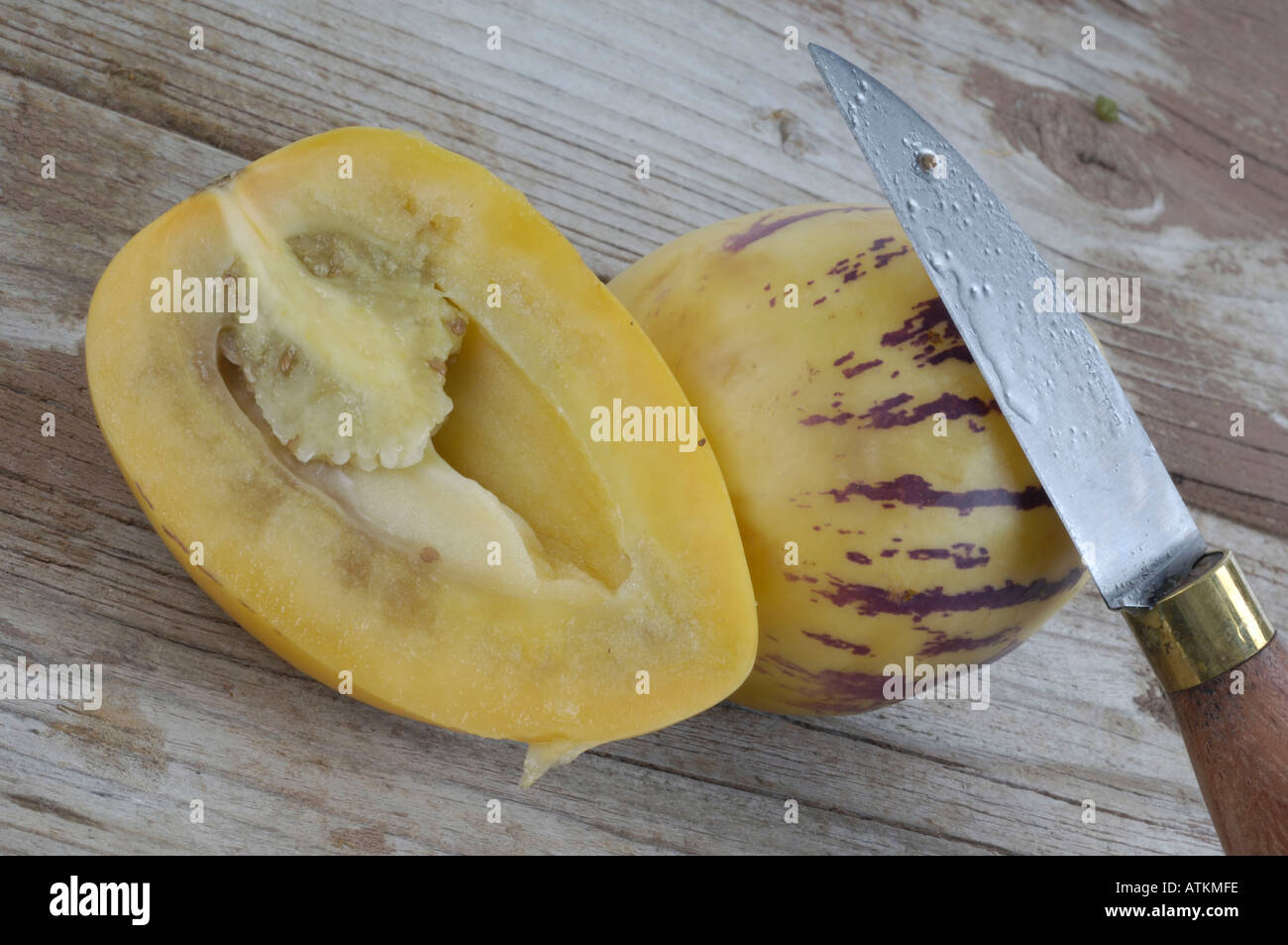 Melon Pear / Pepino Stock Photo - Alamy