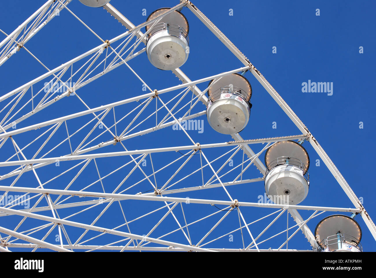 Big ferris wheel carriages hi-res stock photography and images - Alamy