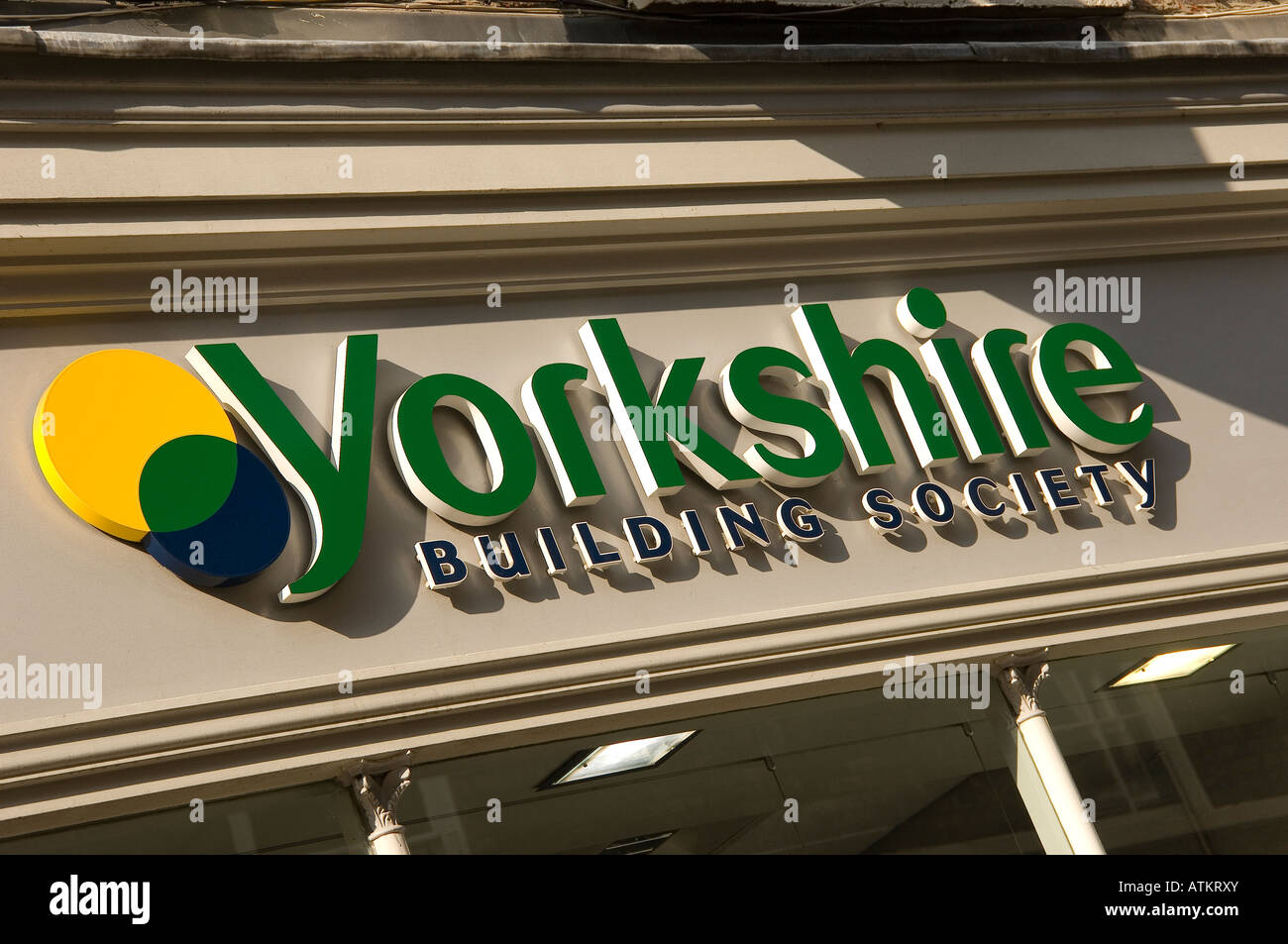 Yorkshire Building Society signage York North Yorkshire England UK ...