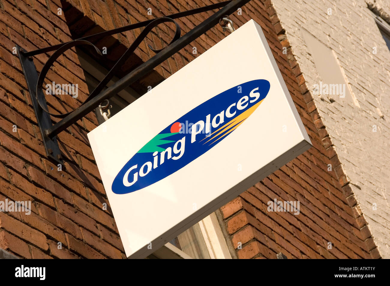 Going Places shop sign York North Yorkshire England UK United Kingdom ...