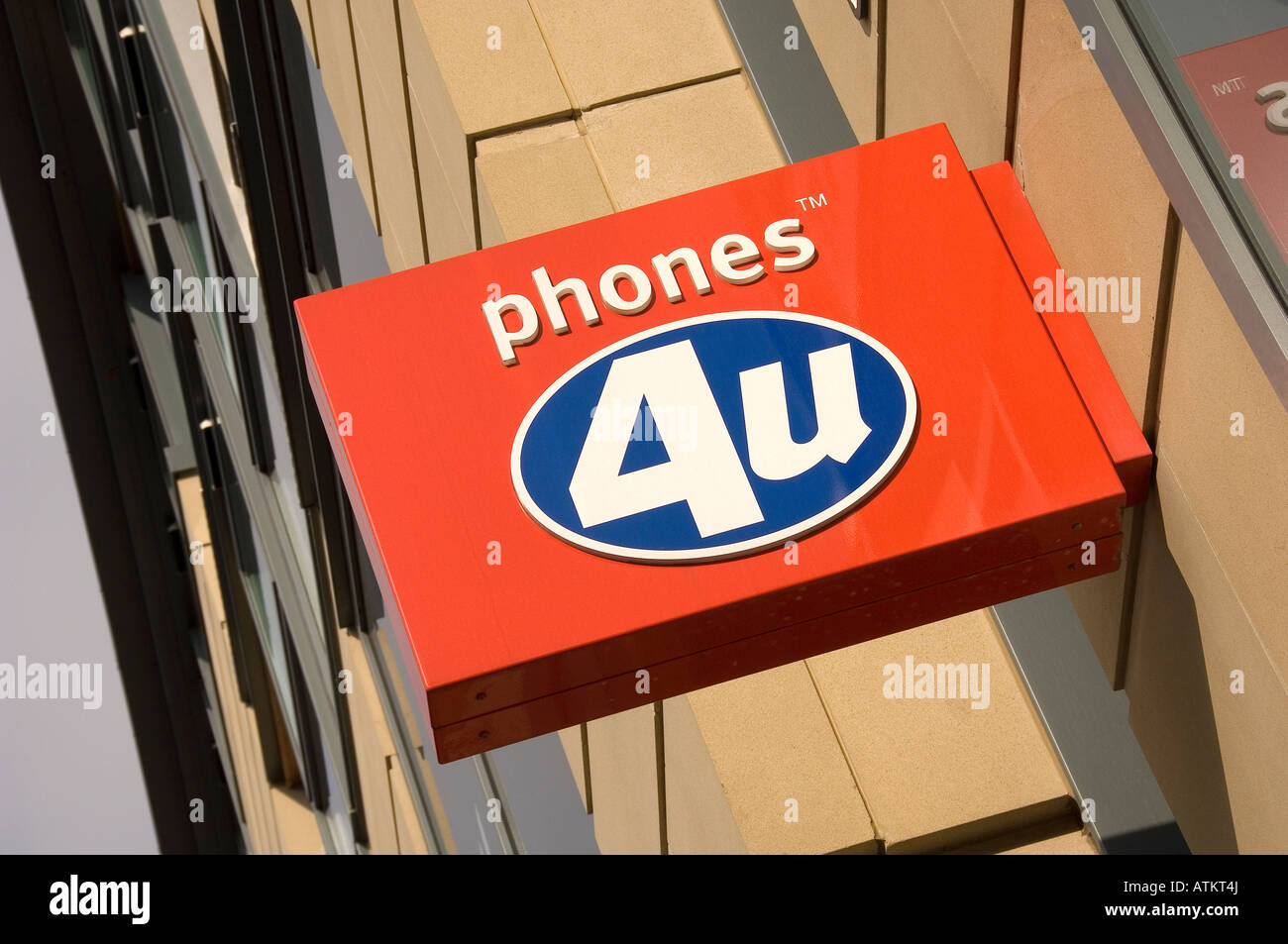 Phones 4 U sign York North Yorkshire England UK United Kingdom GB Great ...