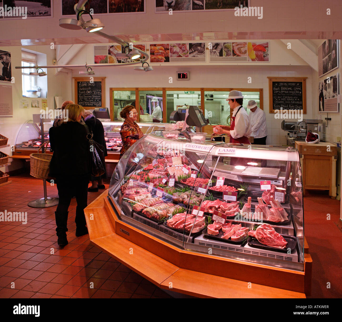 Chatsworth farm shop hi-res stock photography and images - Alamy