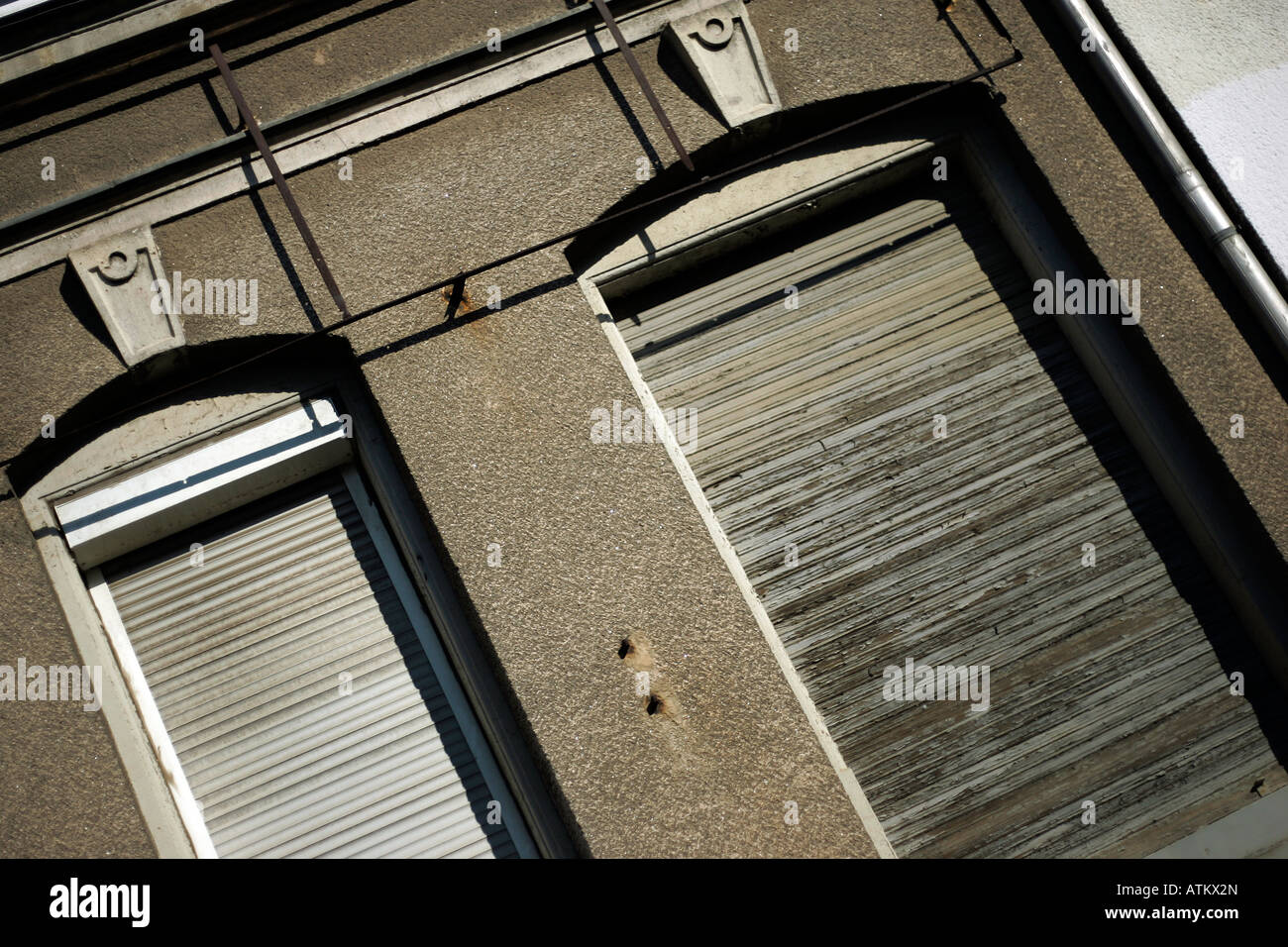 closed windows at chemnitz, Eastern Germany Stock Photo - Alamy