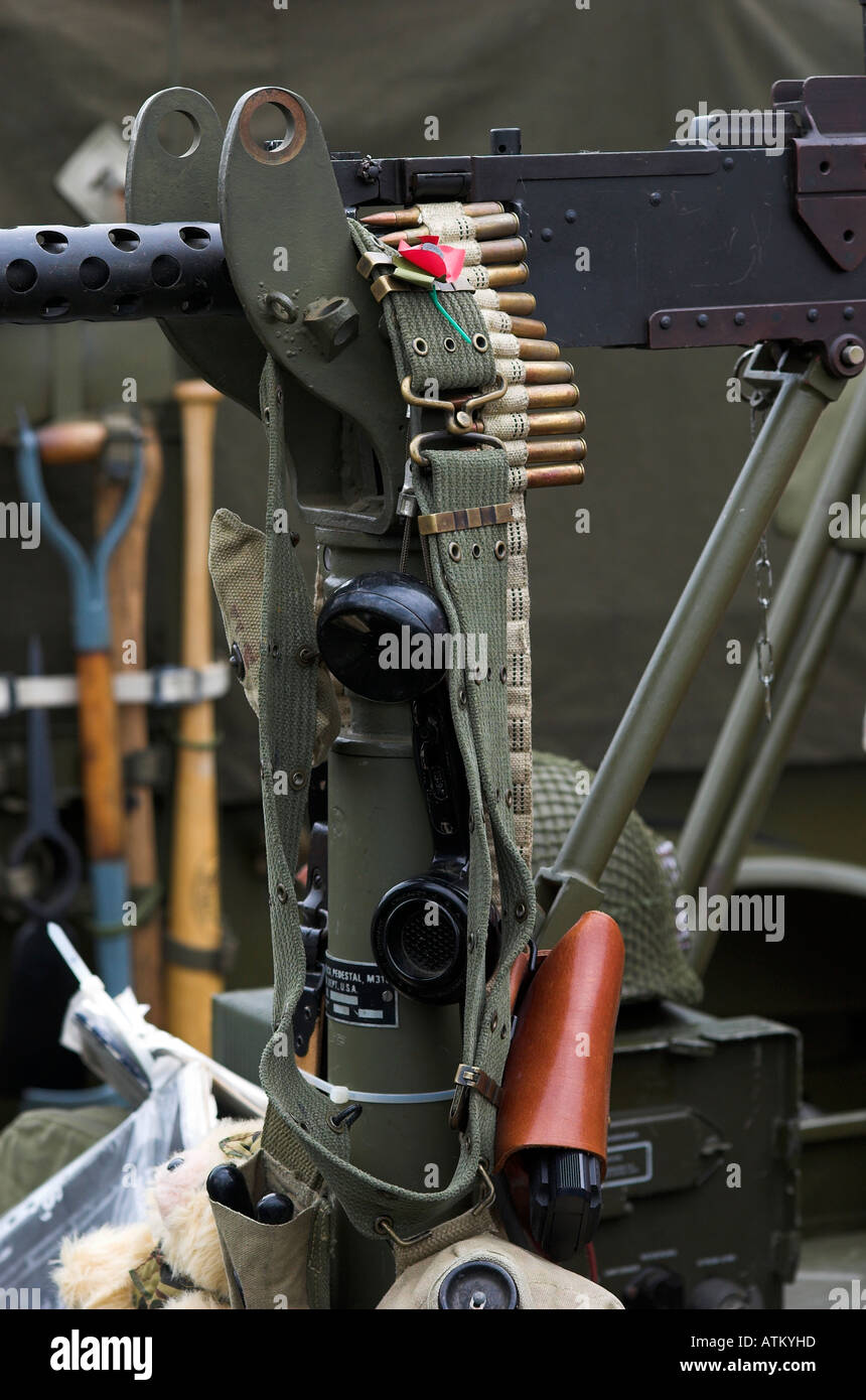 Ww2 us machine gun hi-res stock photography and images - Alamy