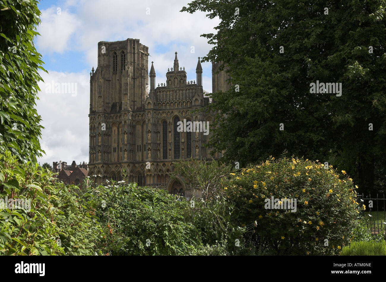 Wells cathedral close hi-res stock photography and images - Alamy