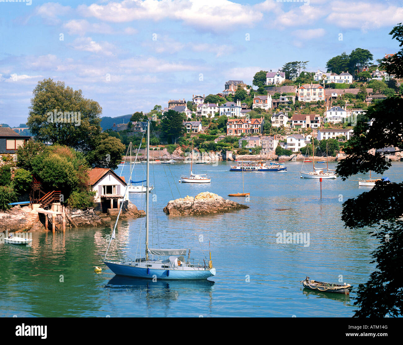 Car ferry river dart dartmouth britain hi-res stock photography and ...