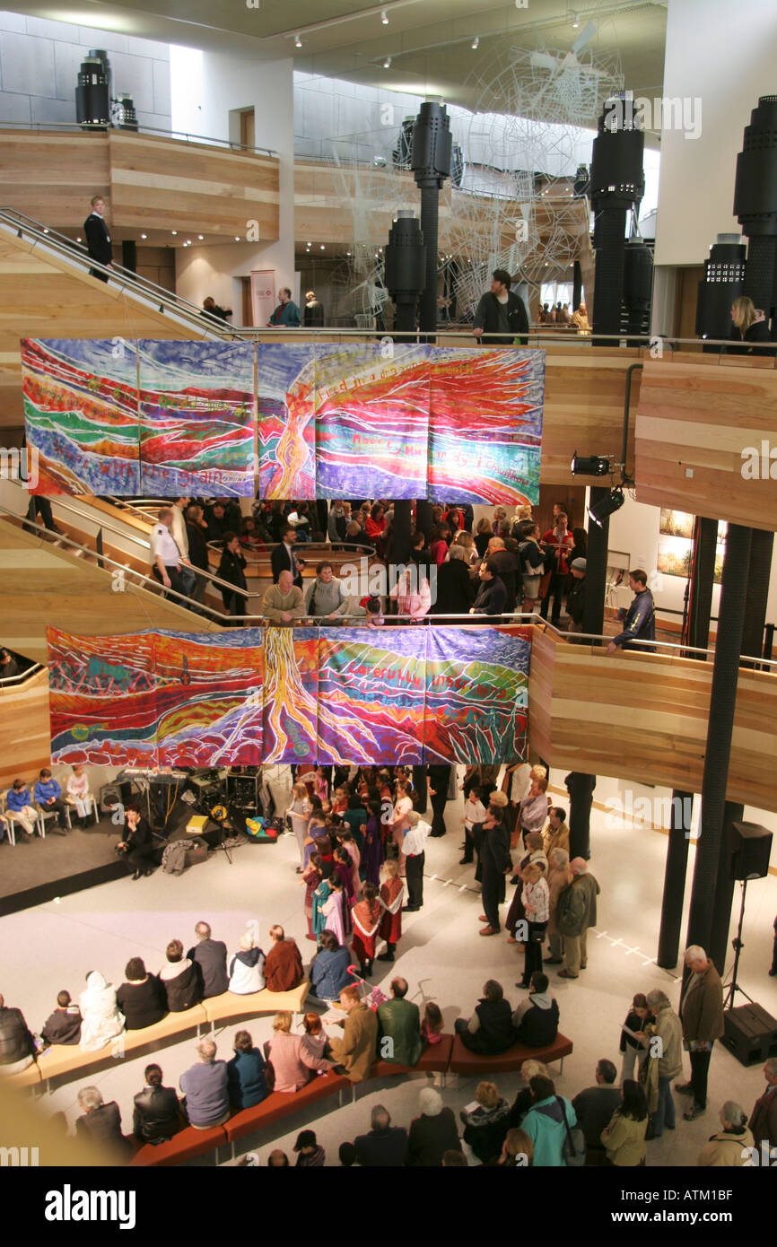 Wales millennium centre interior hi-res stock photography and images ...