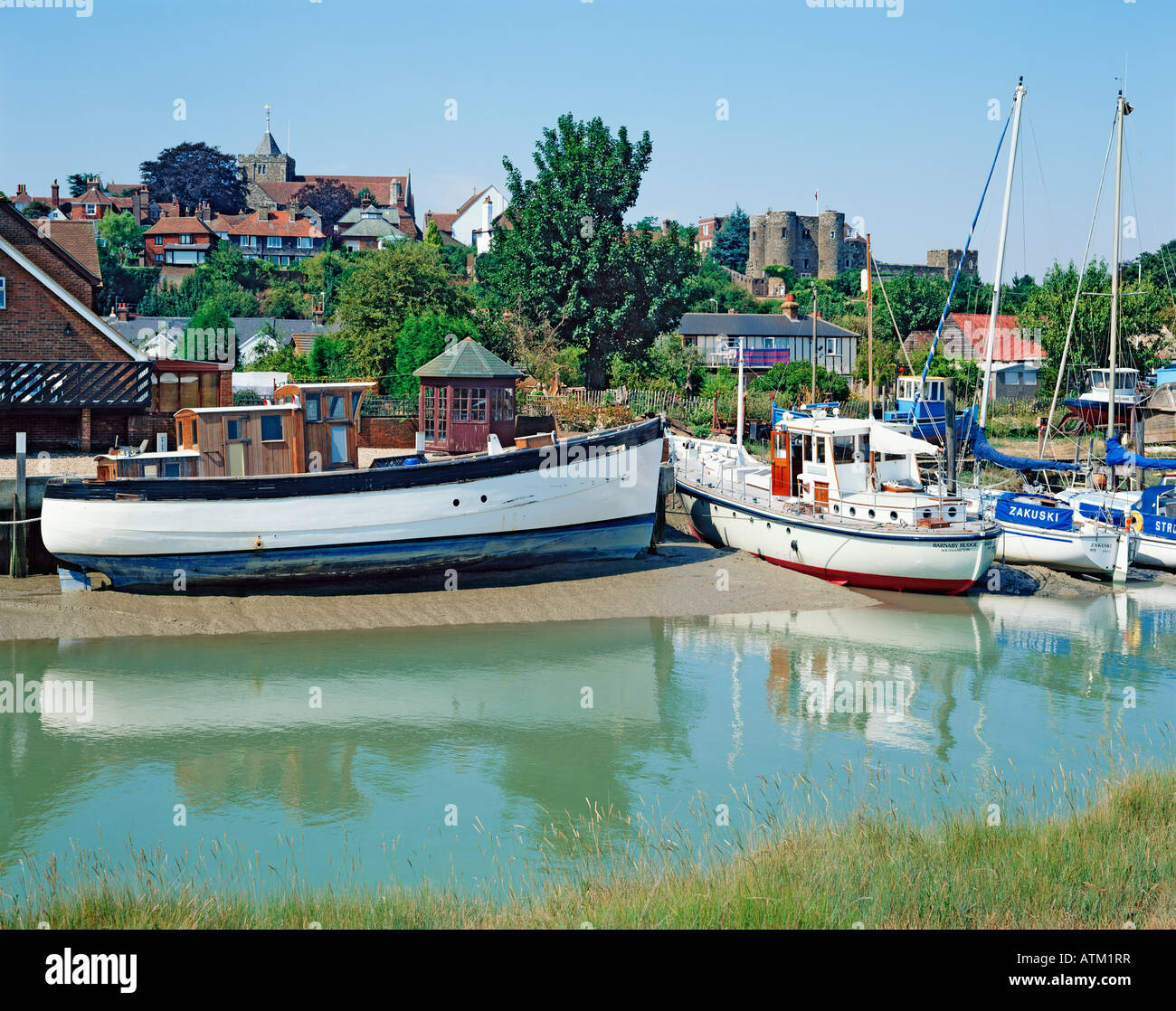 GB EAST SUSSEX RYE RIVER BREDE AND YPRES TOWER Stock Photo - Alamy
