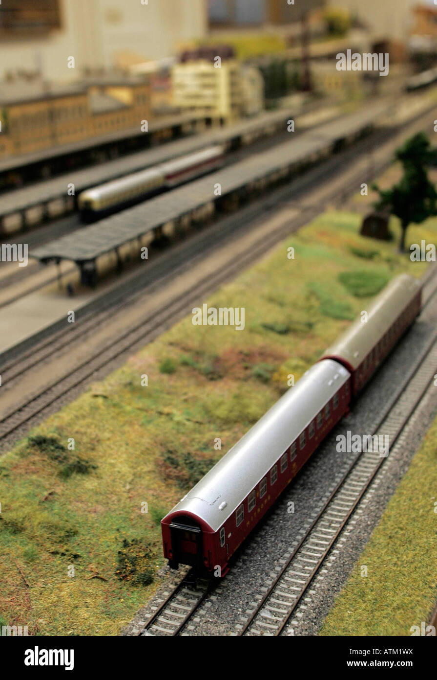 Model electric railway plant hi-res stock photography and images - Alamy