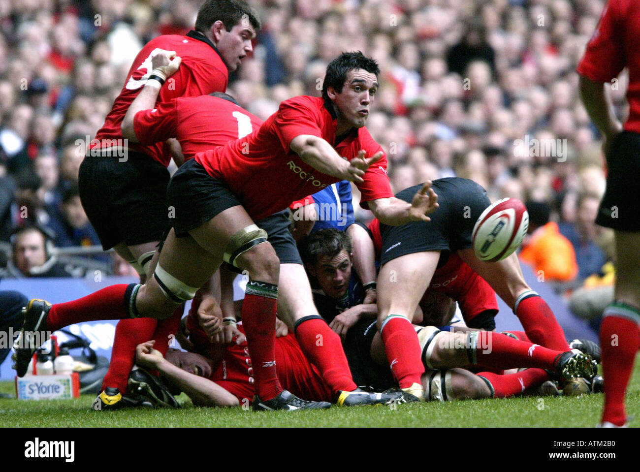 Welsh rugby team hi-res stock photography and images - Alamy