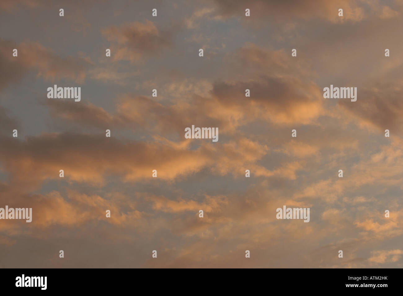 Clouds in the sunset Stock Photo - Alamy