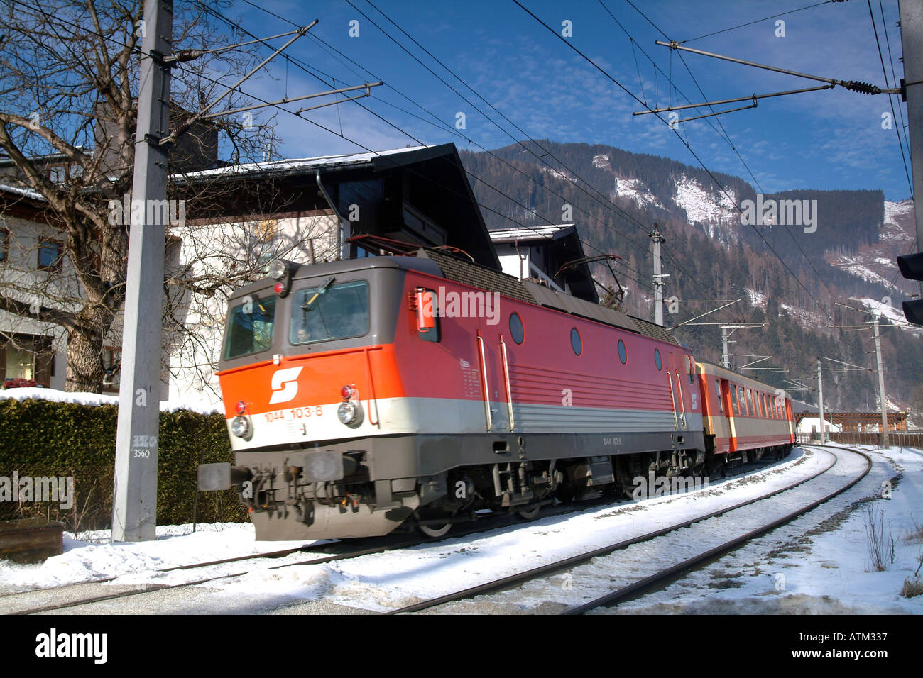 Austrian train system hi-res stock photography and images - Alamy