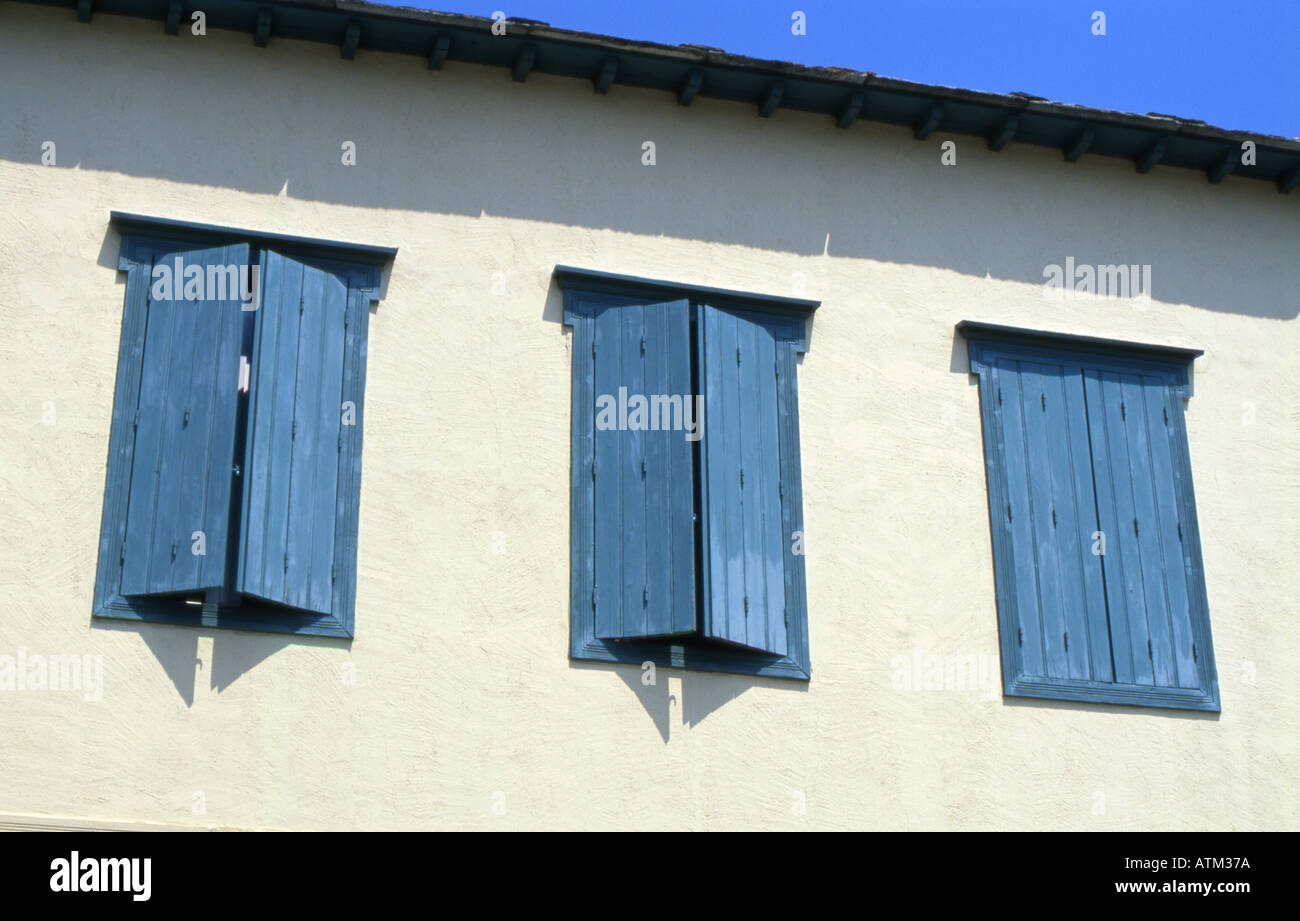 Aqua Shutters High Resolution Stock Photography and Images - Alamy