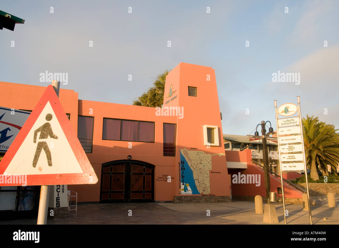 Houses in Luderitz Namibia Stock Photo - Alamy