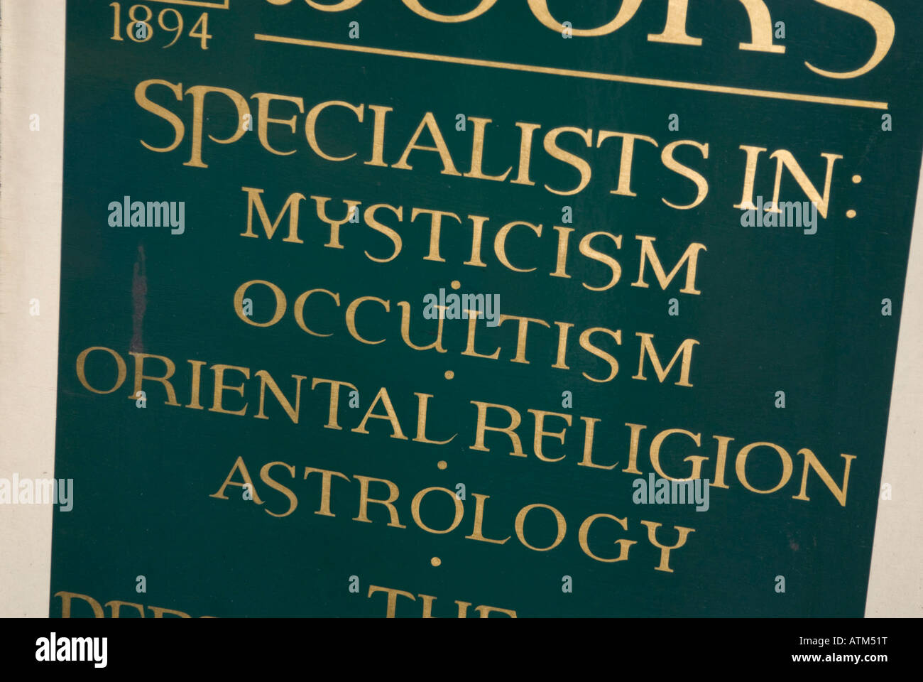 Occult beliefs hi-res stock photography and images - Alamy