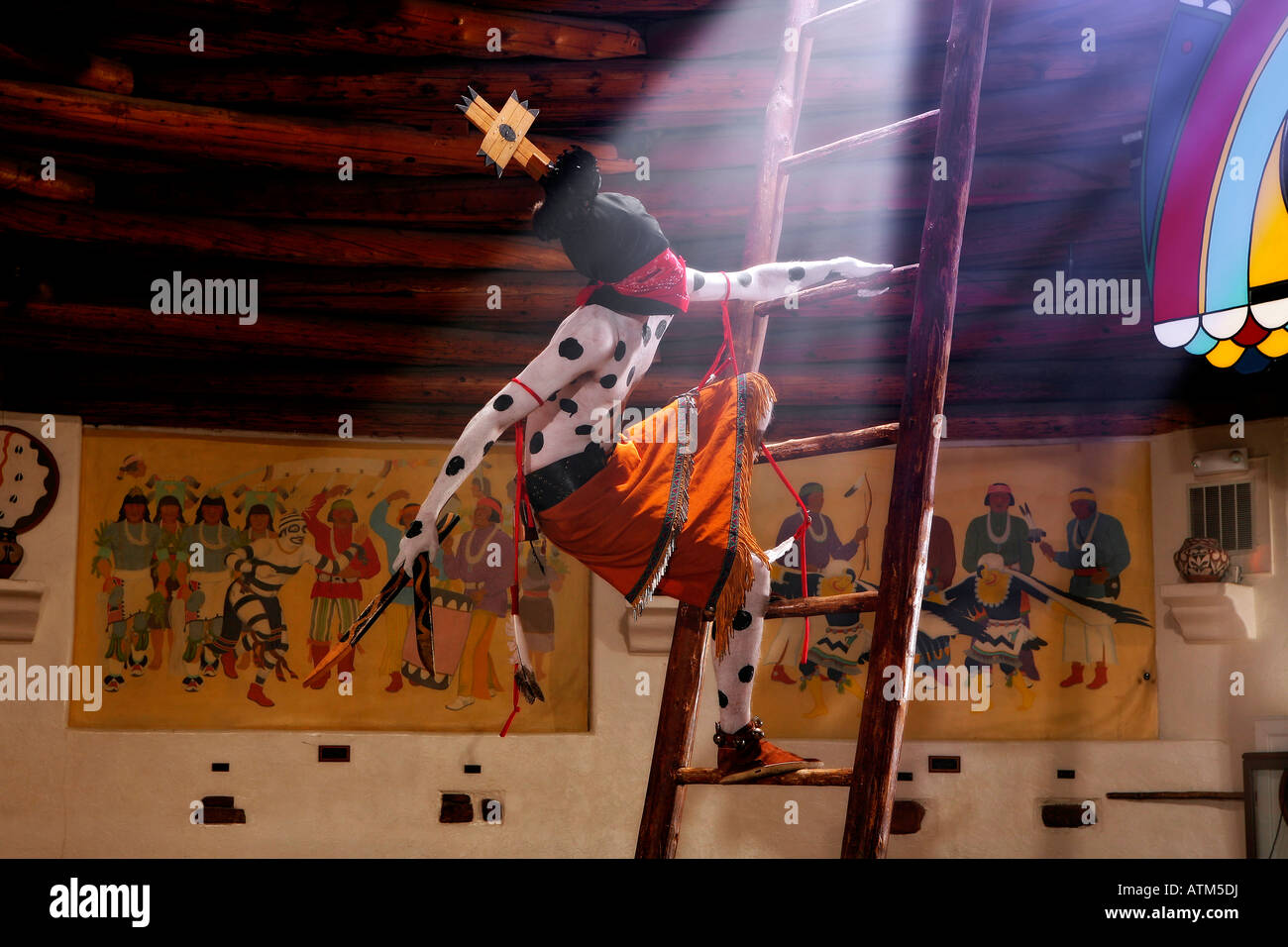 Koshare indian dancer hi-res stock photography and images - Alamy