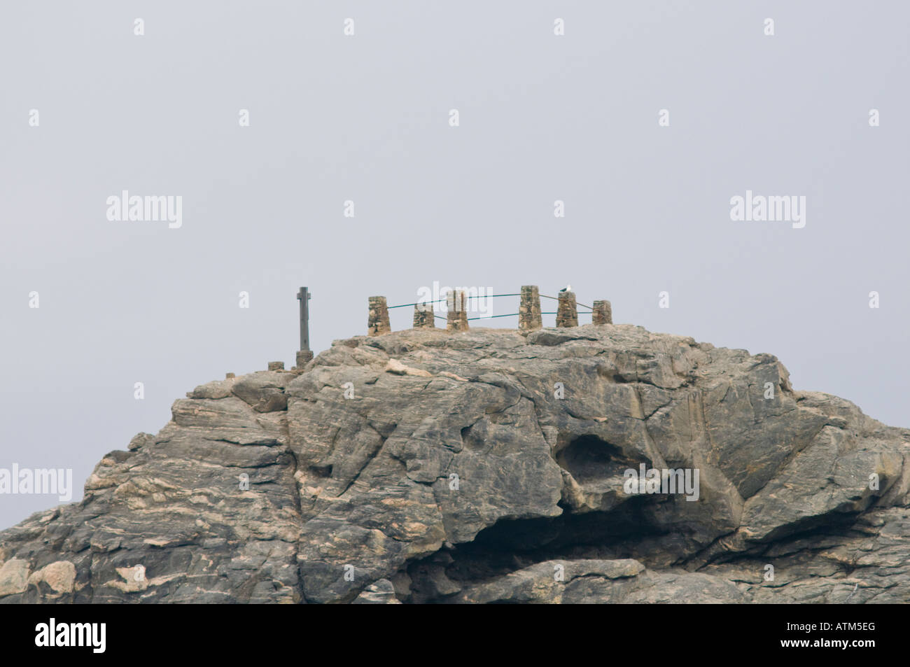 Diaz Point near Luderitz with replica of the cross the Diaz planted on ...