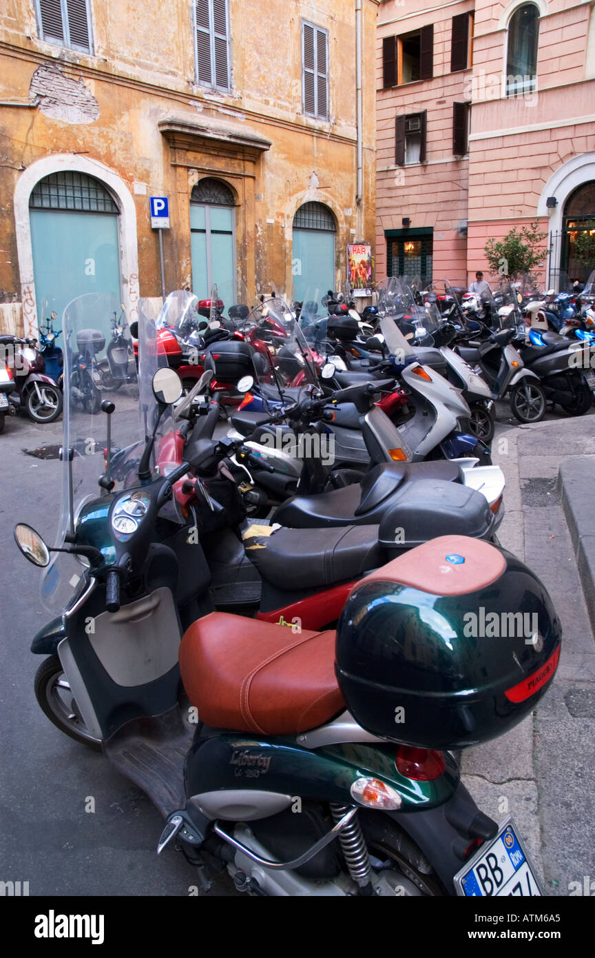 Scooter rider in rome italy hi-res stock photography and images - Alamy