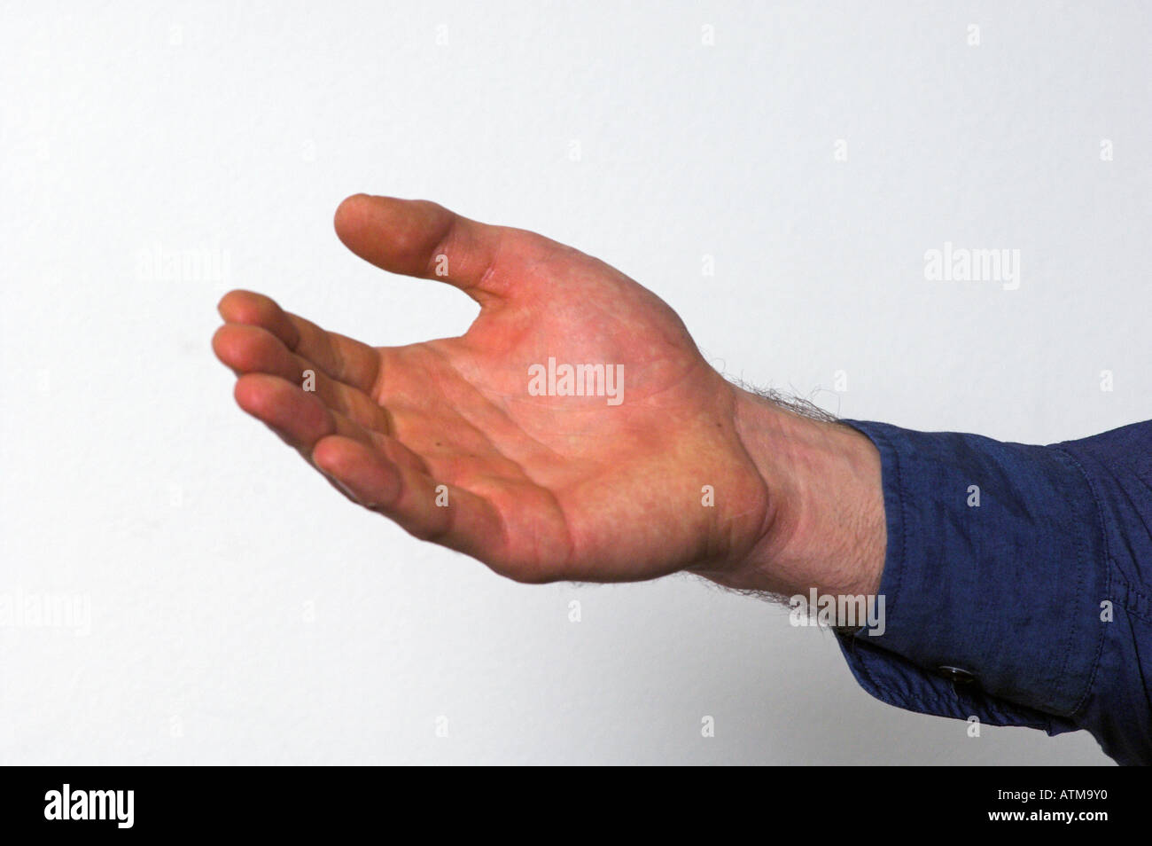Handzeichen hand hi-res stock photography and images - Alamy
