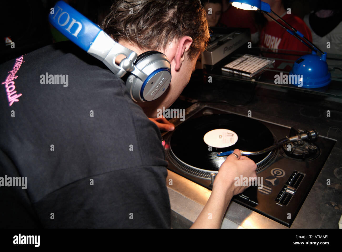 Dj Behind Decks High Resolution Stock Photography and Images - Alamy