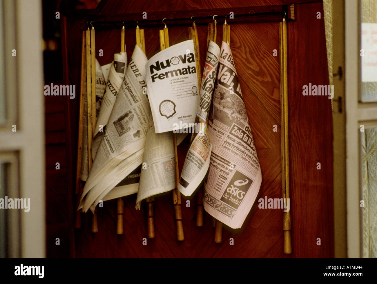 Lugano Canton Ticino Switzerland Newspaper Stock Photo - Alamy