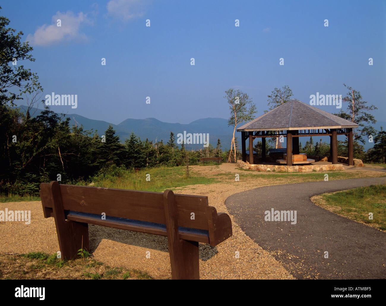 Scenic Pulloff along the Kancamagus Highway White Mountain National ...