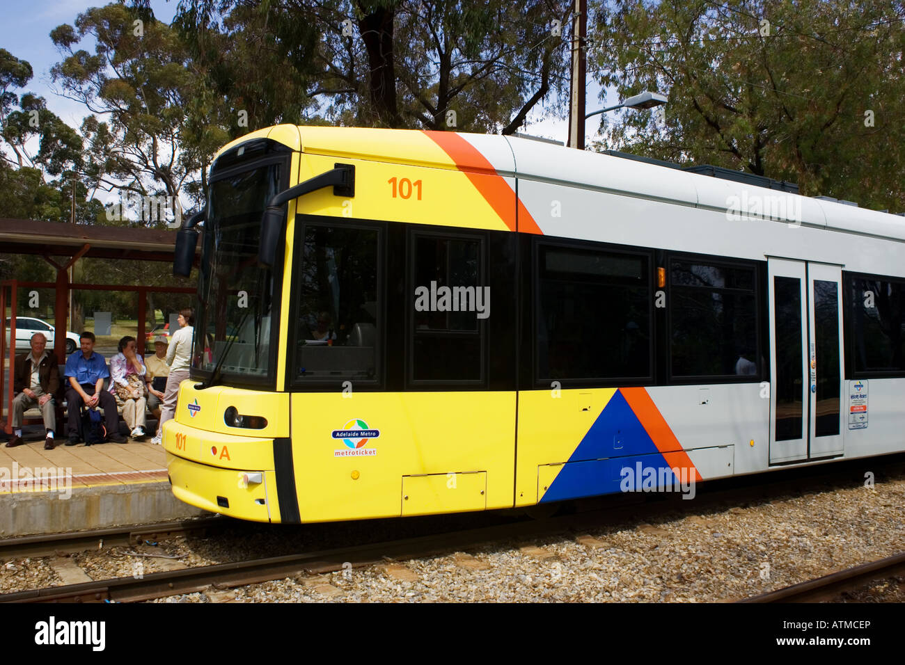 Tram Adelaide Australia Stock Photo - Alamy