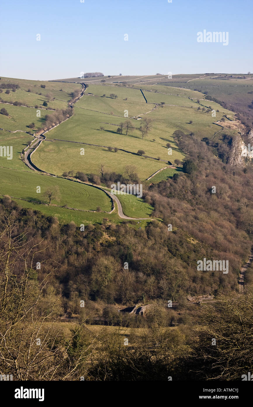 Manifold Valley near Grindon, Peak District, Staffordshire Stock Photo ...