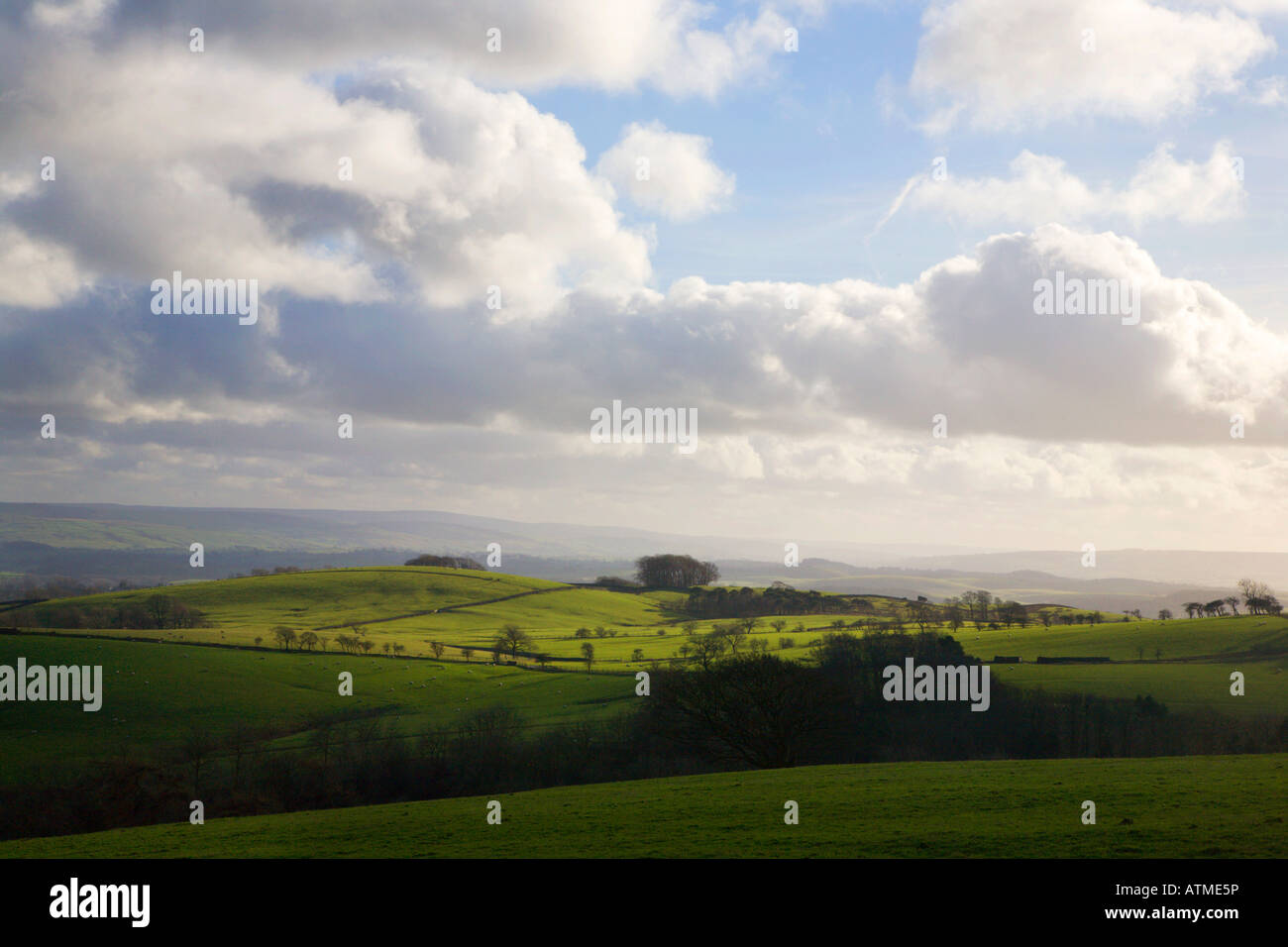 Malhamdale in Winter Yorkshire Dales England Stock Photo - Alamy