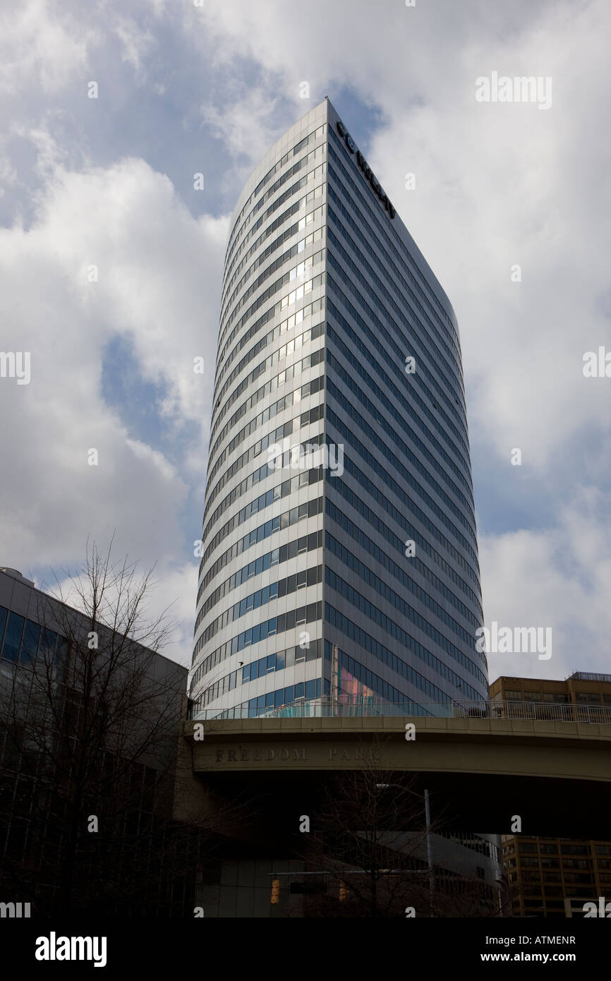 1100 Wilson Boulevard Arlington Virginia one of the two twin towers in ...