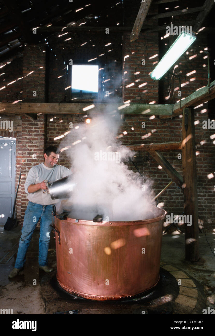 Production of molasses Stock Photo - Alamy
