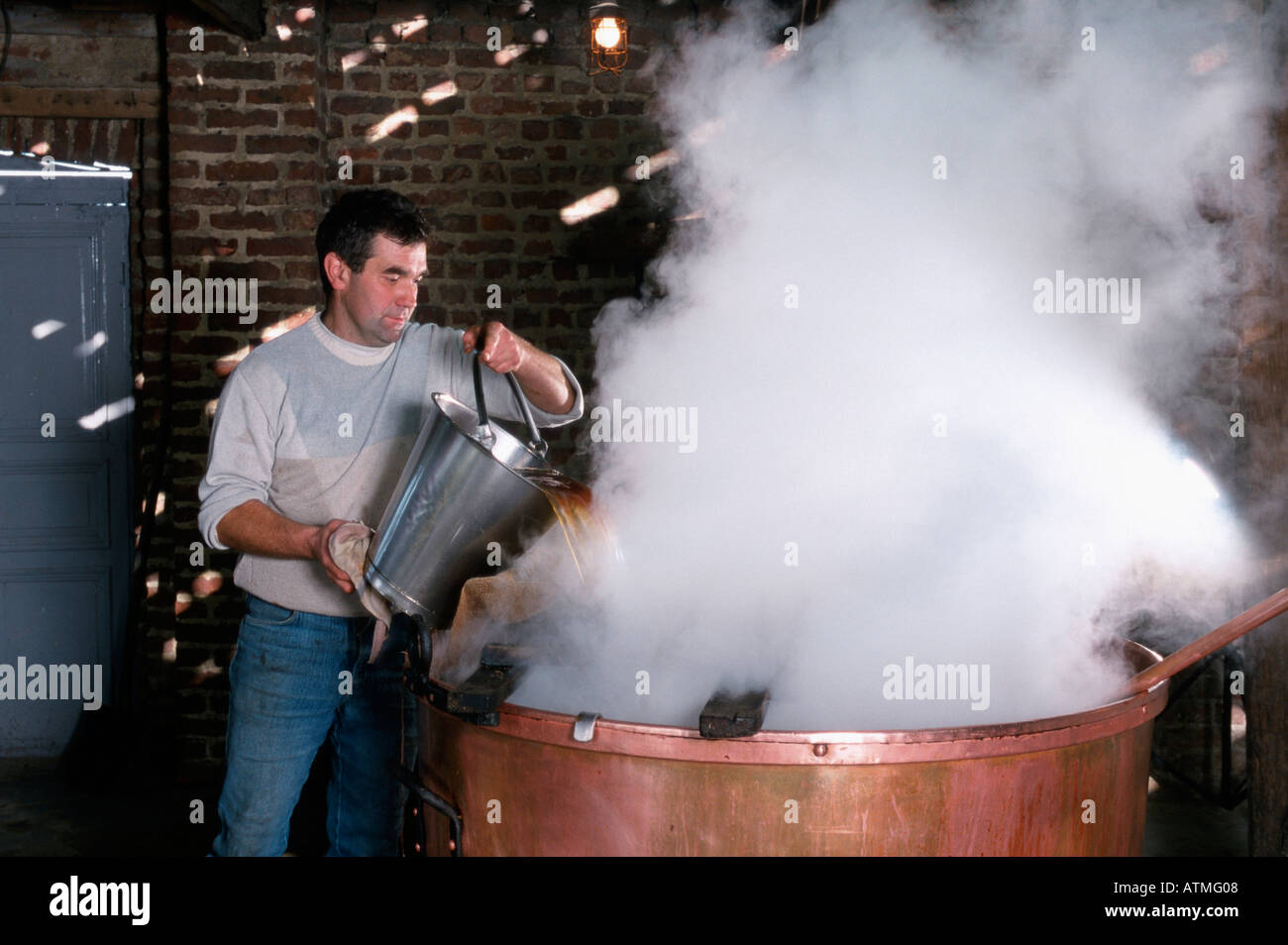 Production of molasses Stock Photo - Alamy