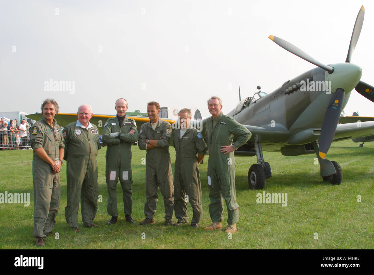 Pilots from The Aircraft Restoration Company and the Hangar 11 ...