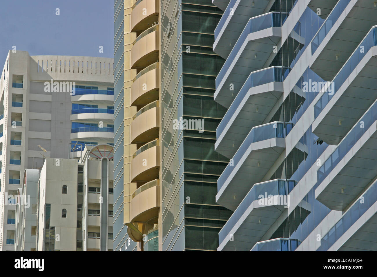 Tower Blocks / Dubai Stock Photo - Alamy