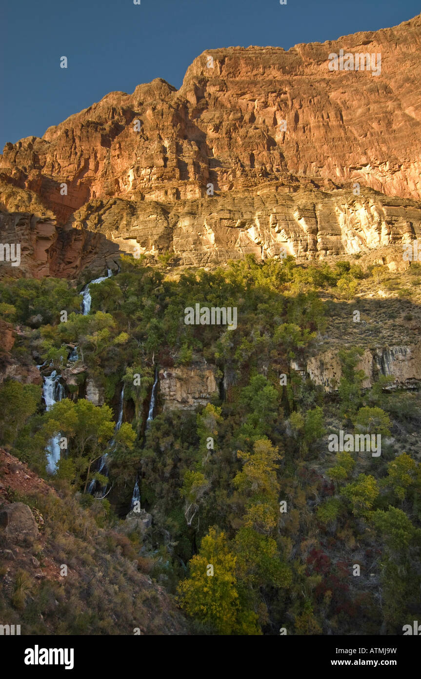 Thunder Mountain during autumn in Grand Canyon National Park Arizona ...