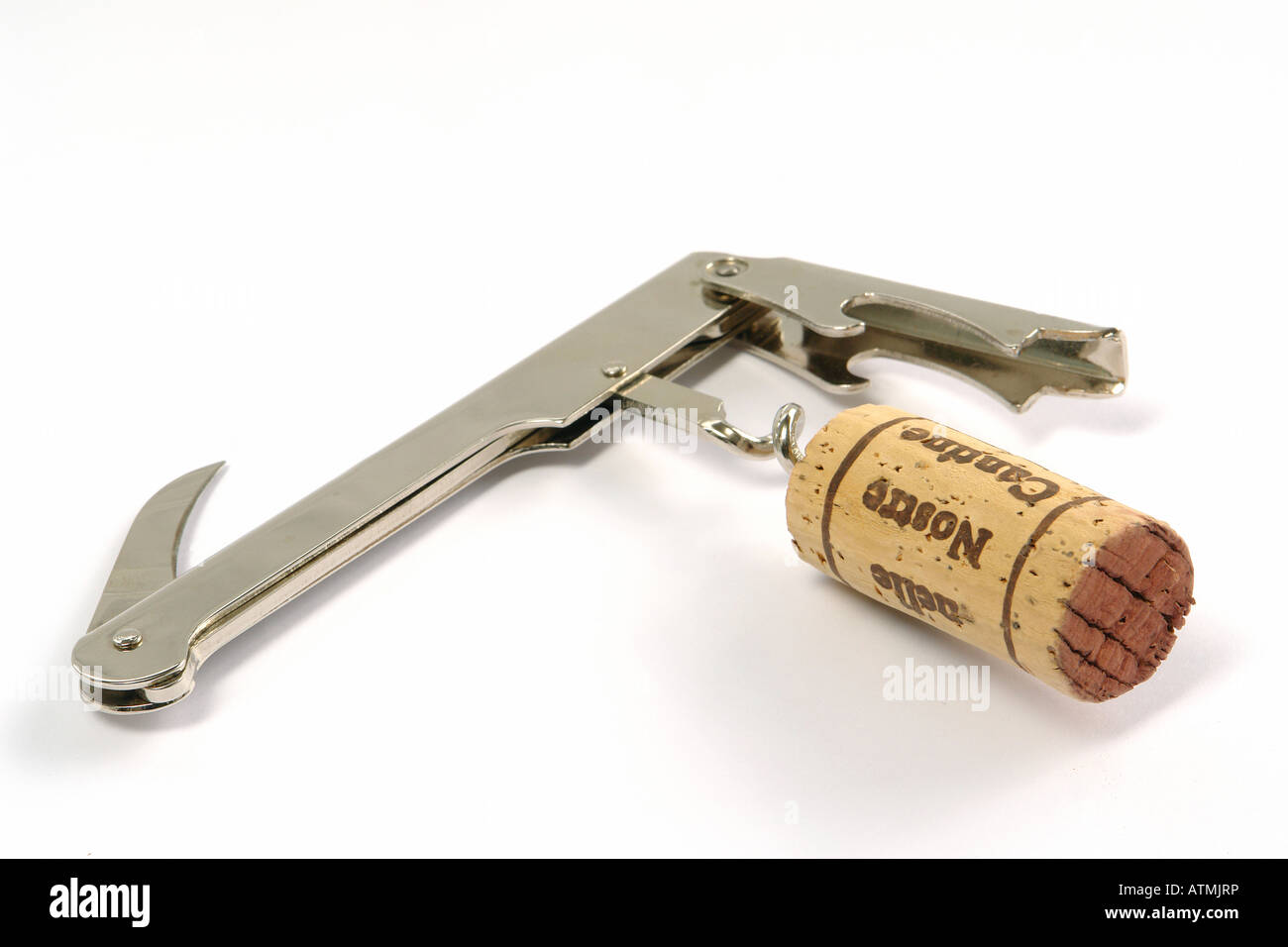 Macro wine bottle cork Cut Out Stock Images & Pictures - Alamy