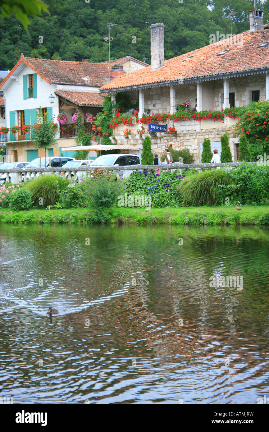 Brantome and River Dronne, Dordogne, France Stock Photo - Alamy