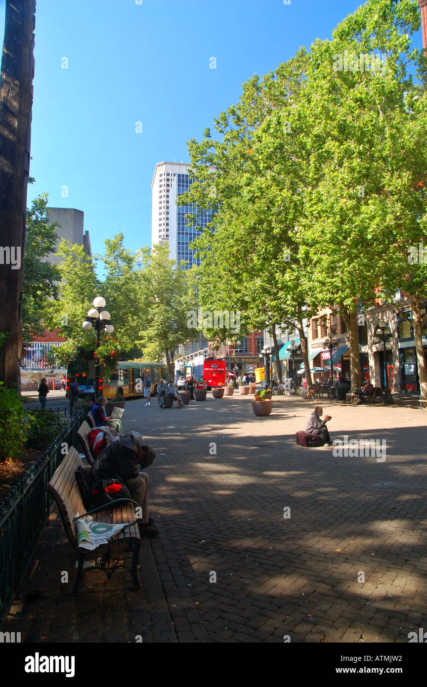 Homelessness in seattle hi-res stock photography and images - Alamy