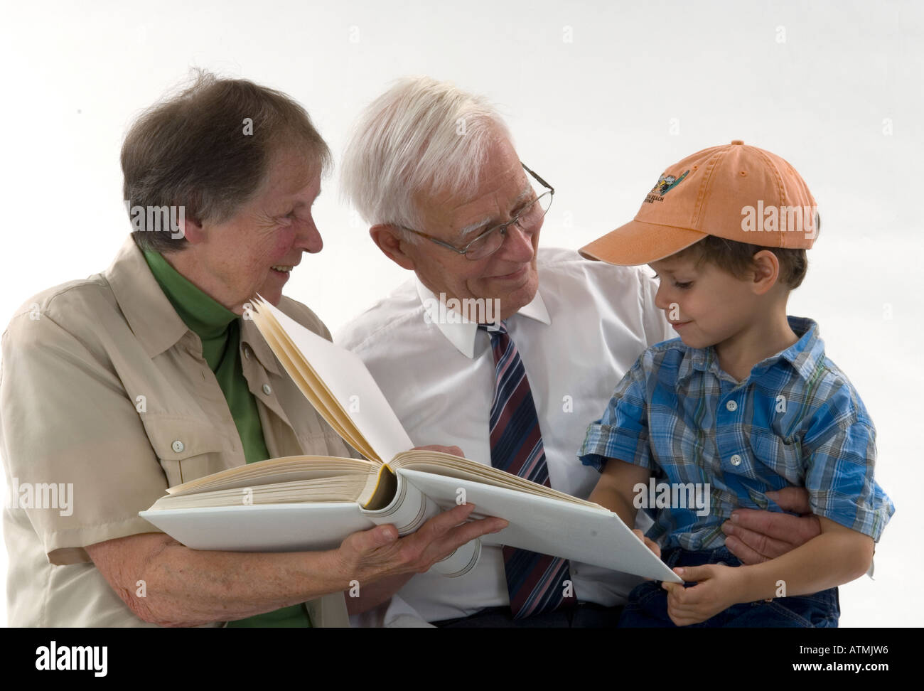 grandparents and grandson Stock Photo - Alamy